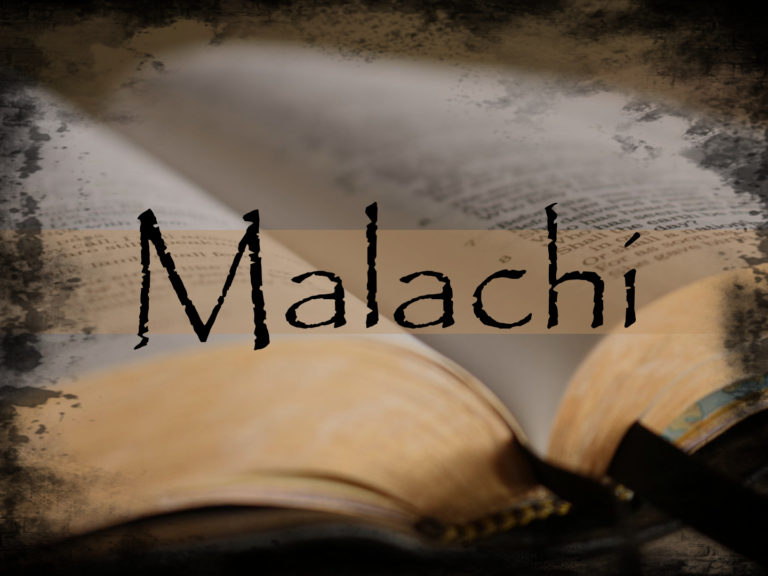 Malachi – Hanna's Creek Christian Church